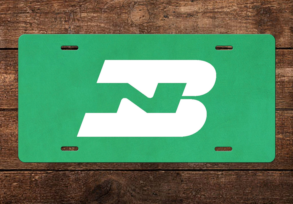 Burlington Northern (BN) Weathered License Plate – VintageTransCo