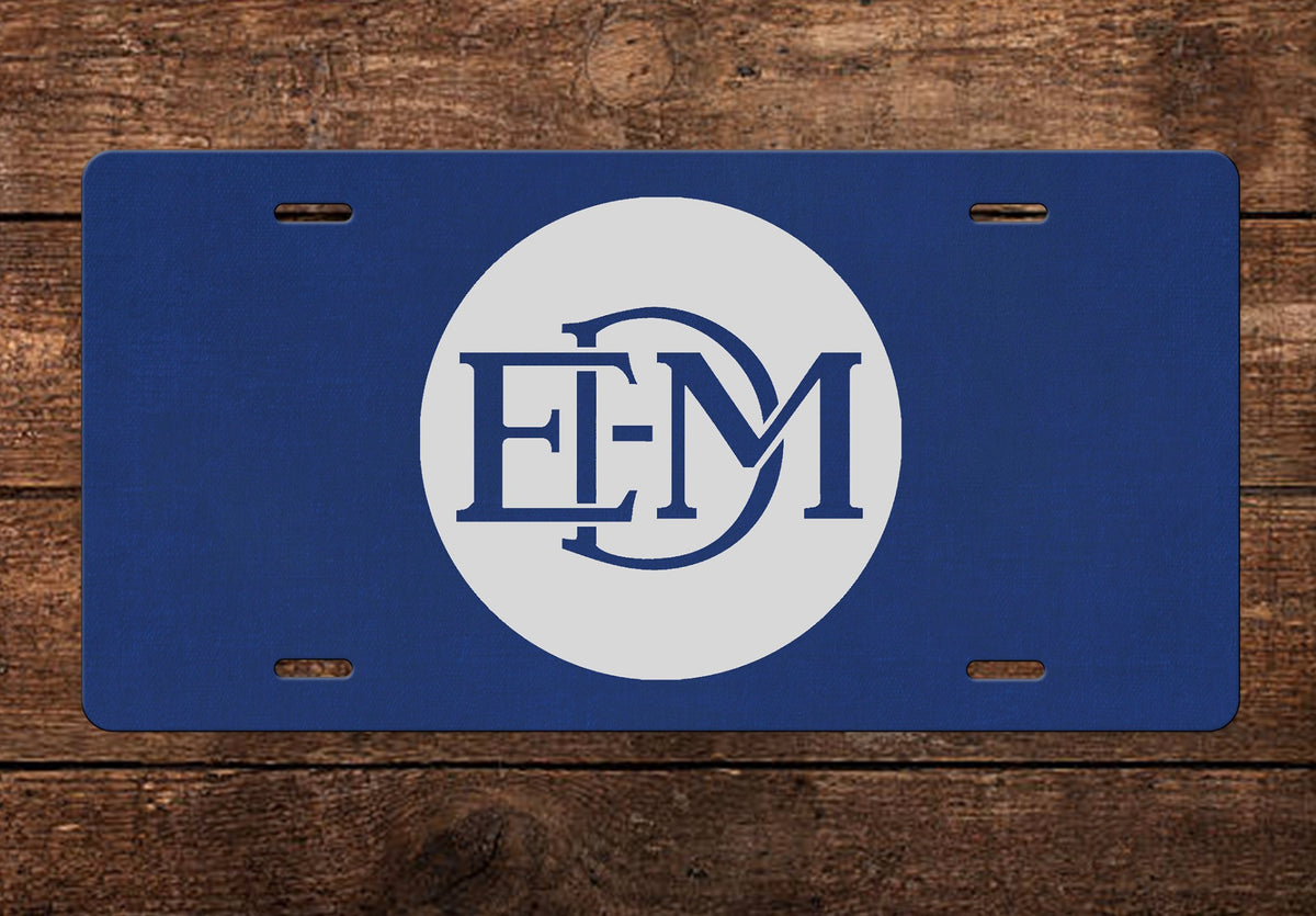 EMD Logo License Plate – VintageTransCo