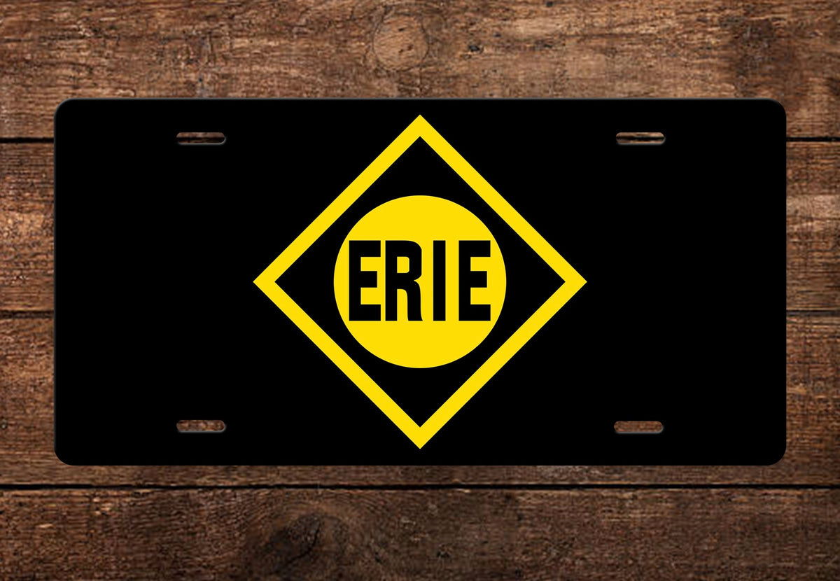 Erie Railroad License Plate – VintageTransCo