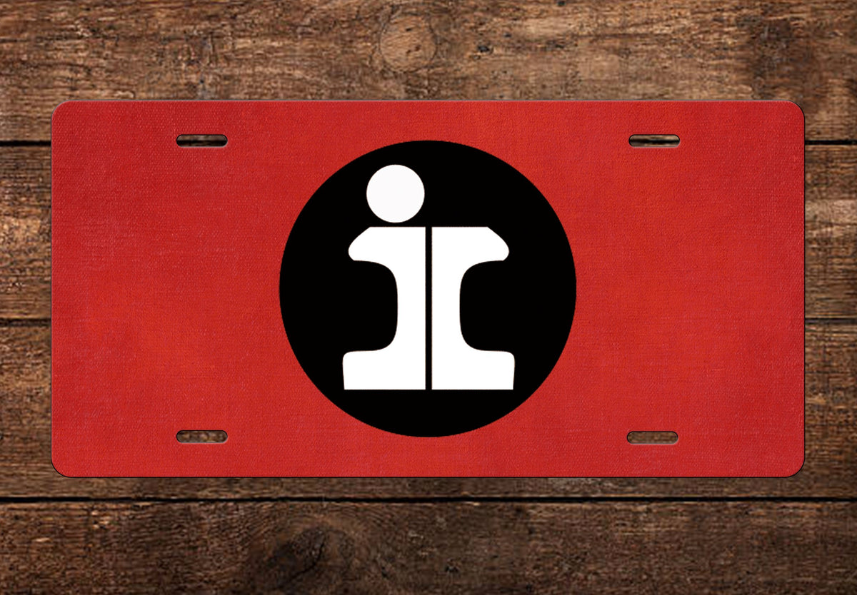 Illinois Central Railroad License Plate – VintageTransCo